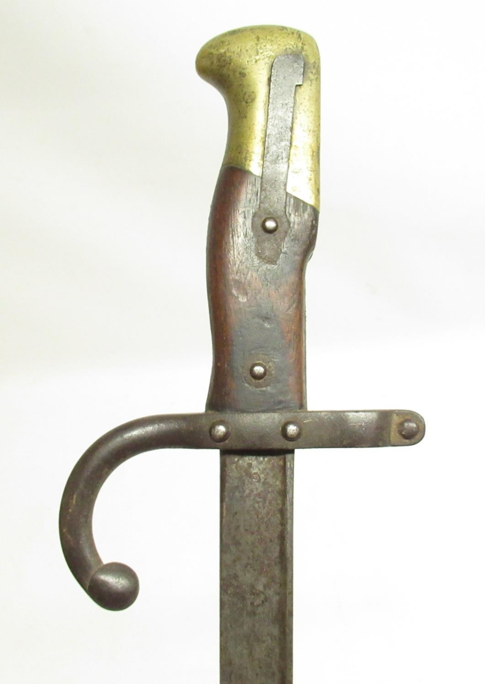 French model 1874 gras sword with engraving and date to blade 1882 ...