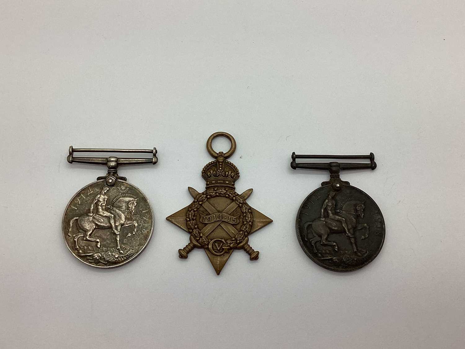 WW1 British Medals comprising of a 1914 - 15 Star, awarded to 21200 ...