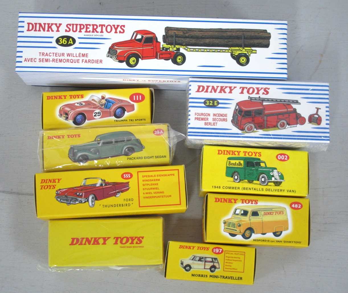 Nine Atlas Editions, Modern Re-Issue Diecast Model Dinky Toys to ...