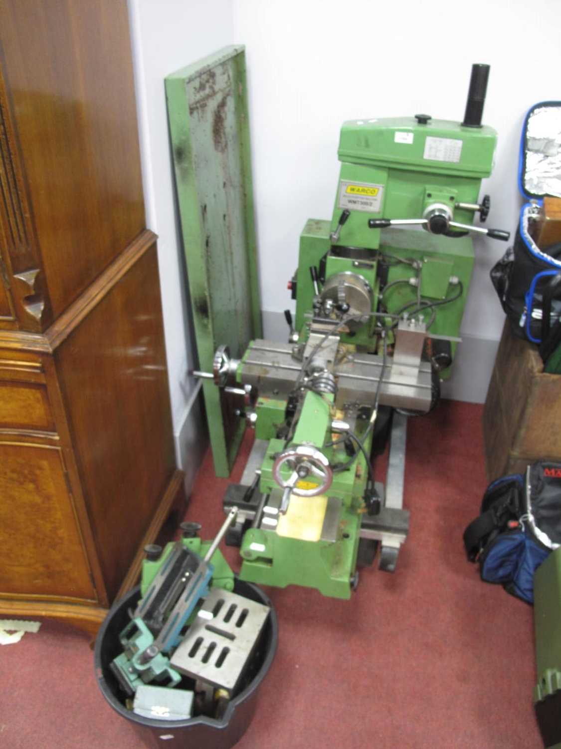 Warco Multi Purpose Machine WMT 300/2, combined lathe and milling ...