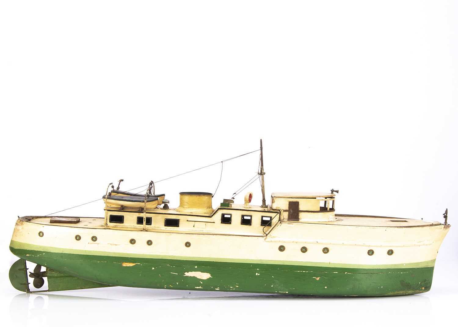 A large scale Steam Powered Passenger Launch, constructed in wood and ...