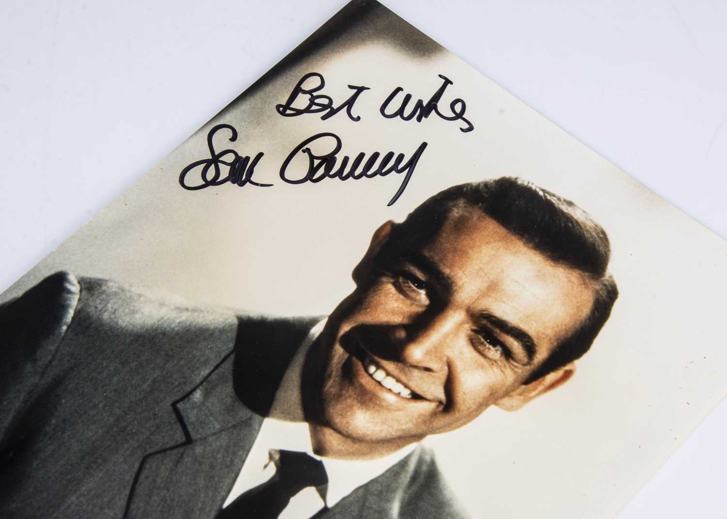 James Bond Signatures, collection of twelve items with signatures of ...