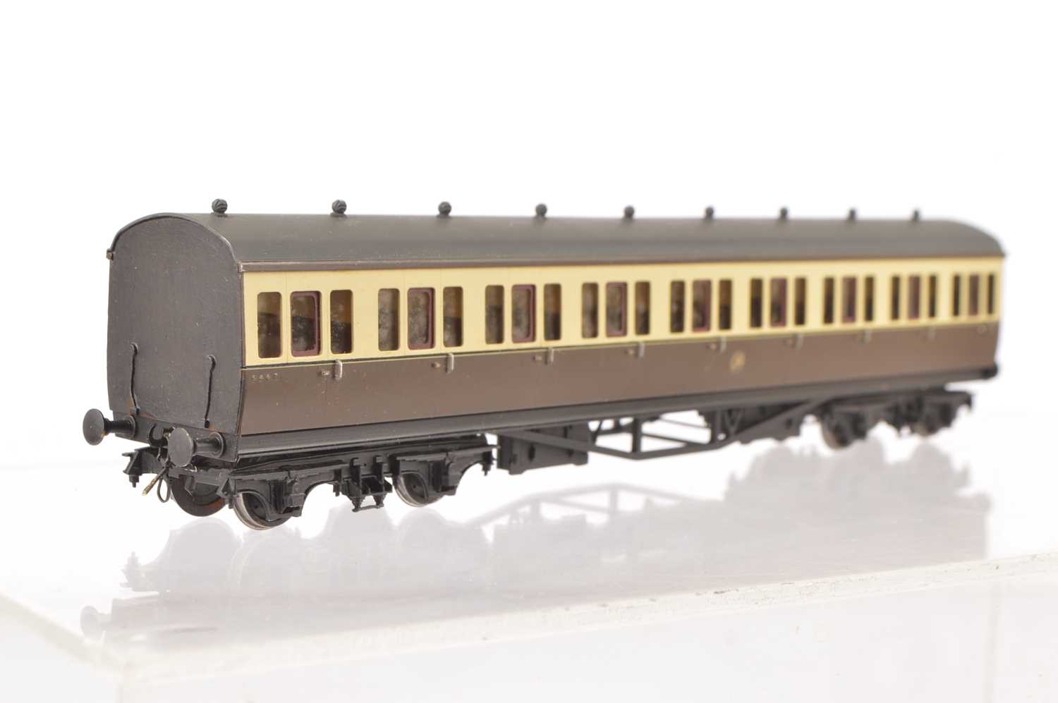 Lawrence Scale Models kit-built 4mm Finescale GWR bogie Suburban Non ...