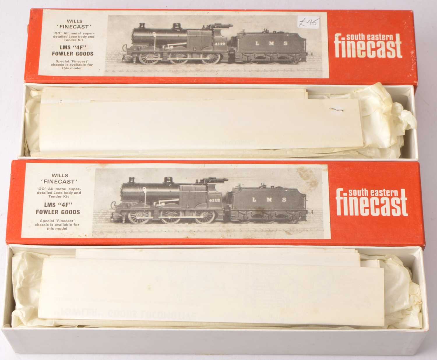 Pair of Wills South Eastern Finecast 00 Gauge unmade LMS Fowler Goods ...