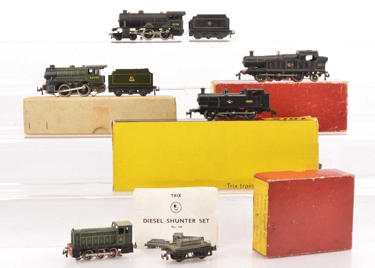 A Group of Trix (TTR) 00 Gauge 12v DC 3-rail Locomotives (5 ...
