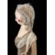 A rare and fine 1780s English wooden doll, turned and carved wooden ...