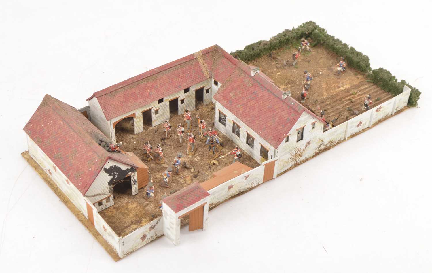 Airfix Battle of Waterloo 00 Gauge Farmhouse Diorama and a Windmill ...
