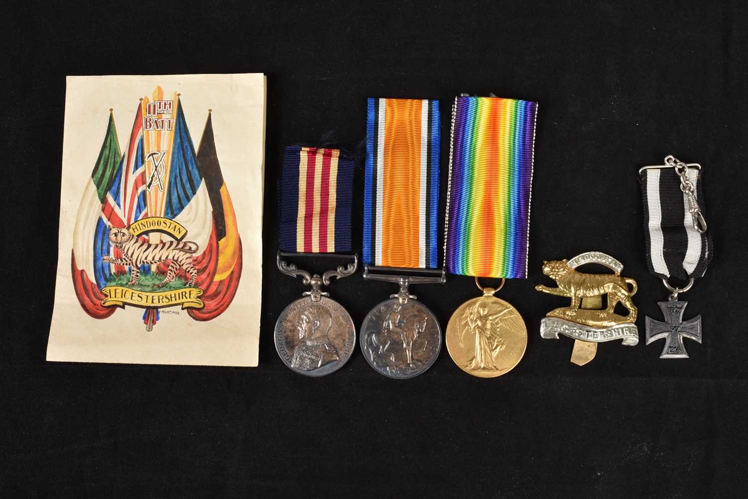 Leicestershire Regiment Military Medal, awarded to 36191 Private ...