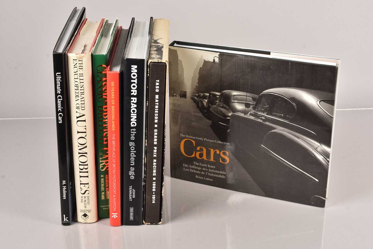 An assortment of Motoring and Motor Racing books, to include The Hulton ...