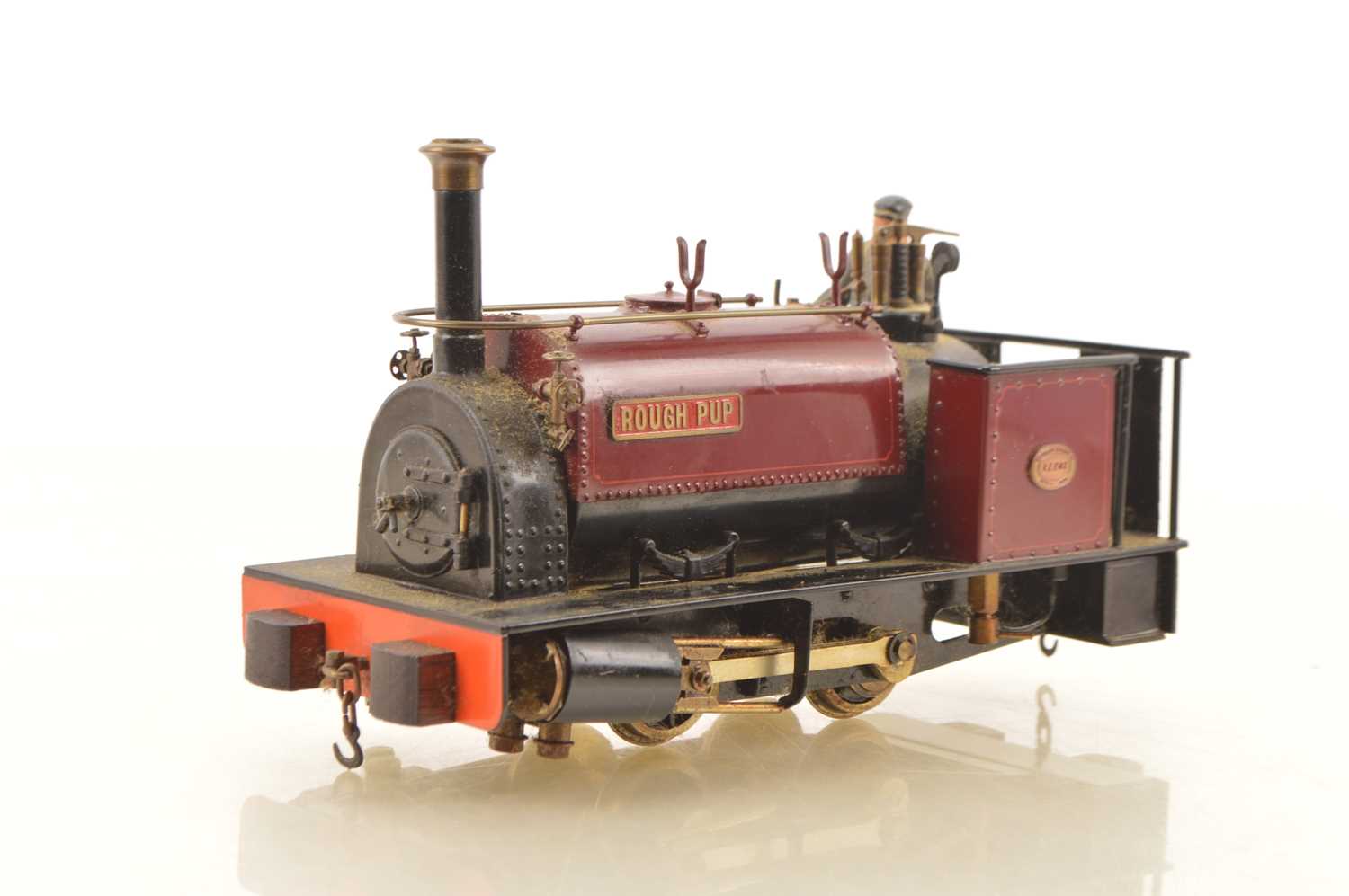 A live steam gas-fired 0 Gauge Penrhyn 'Quarry Hunslet' 0-4-0 ST ...