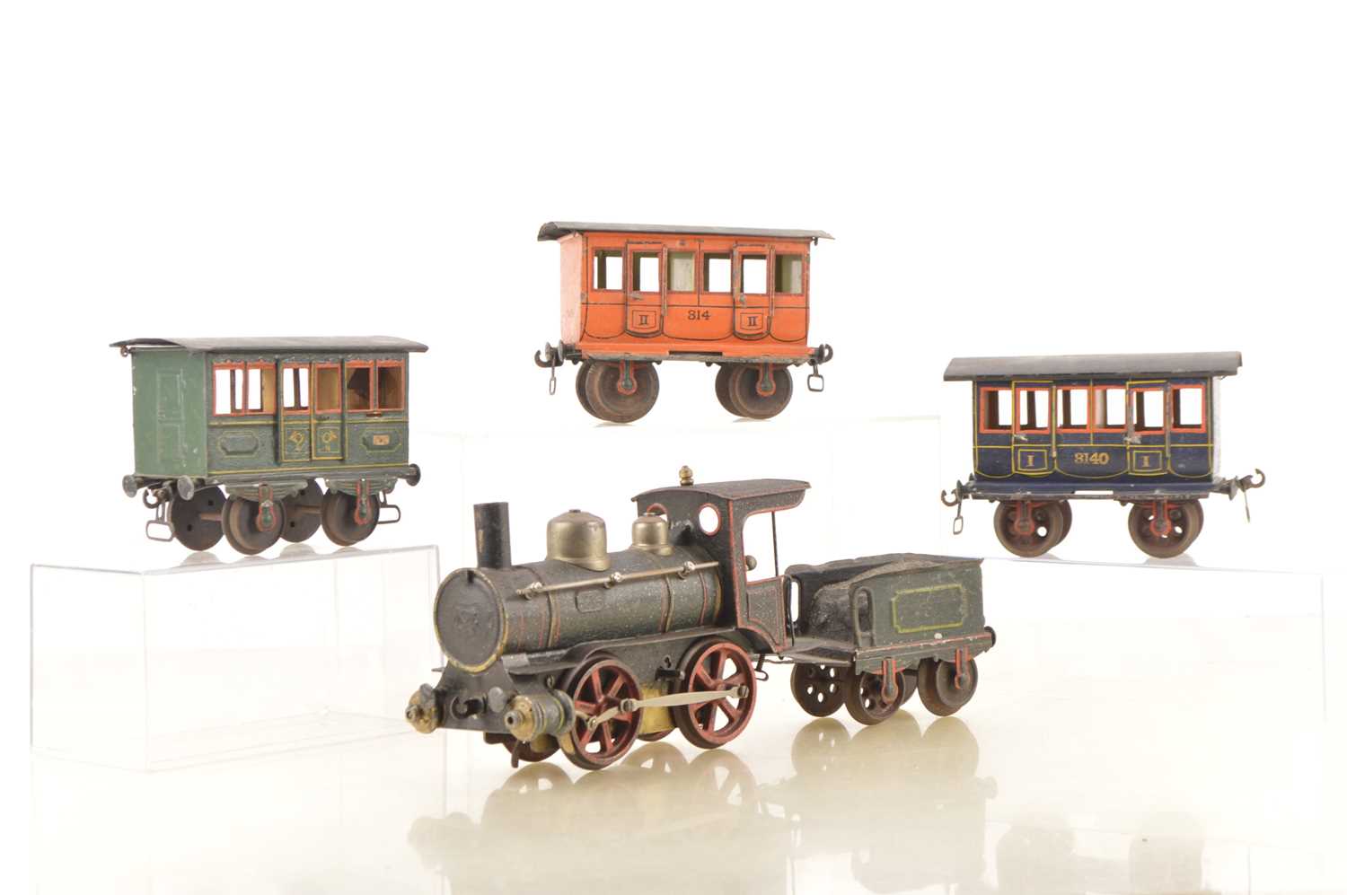 Marklin Gauge 2 early Circa 1902/3 continental Clockwork train set with ...