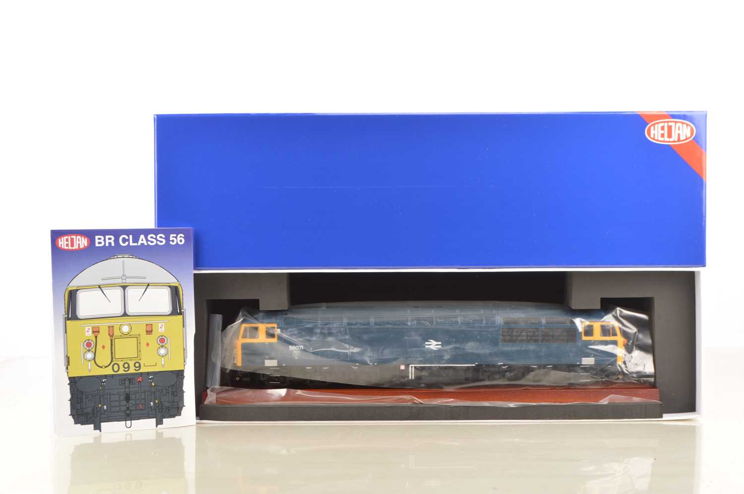 Heljan 0 Gauge 1205 6091 BR blue Class 56 Diesel Locomotive, 56071 ...