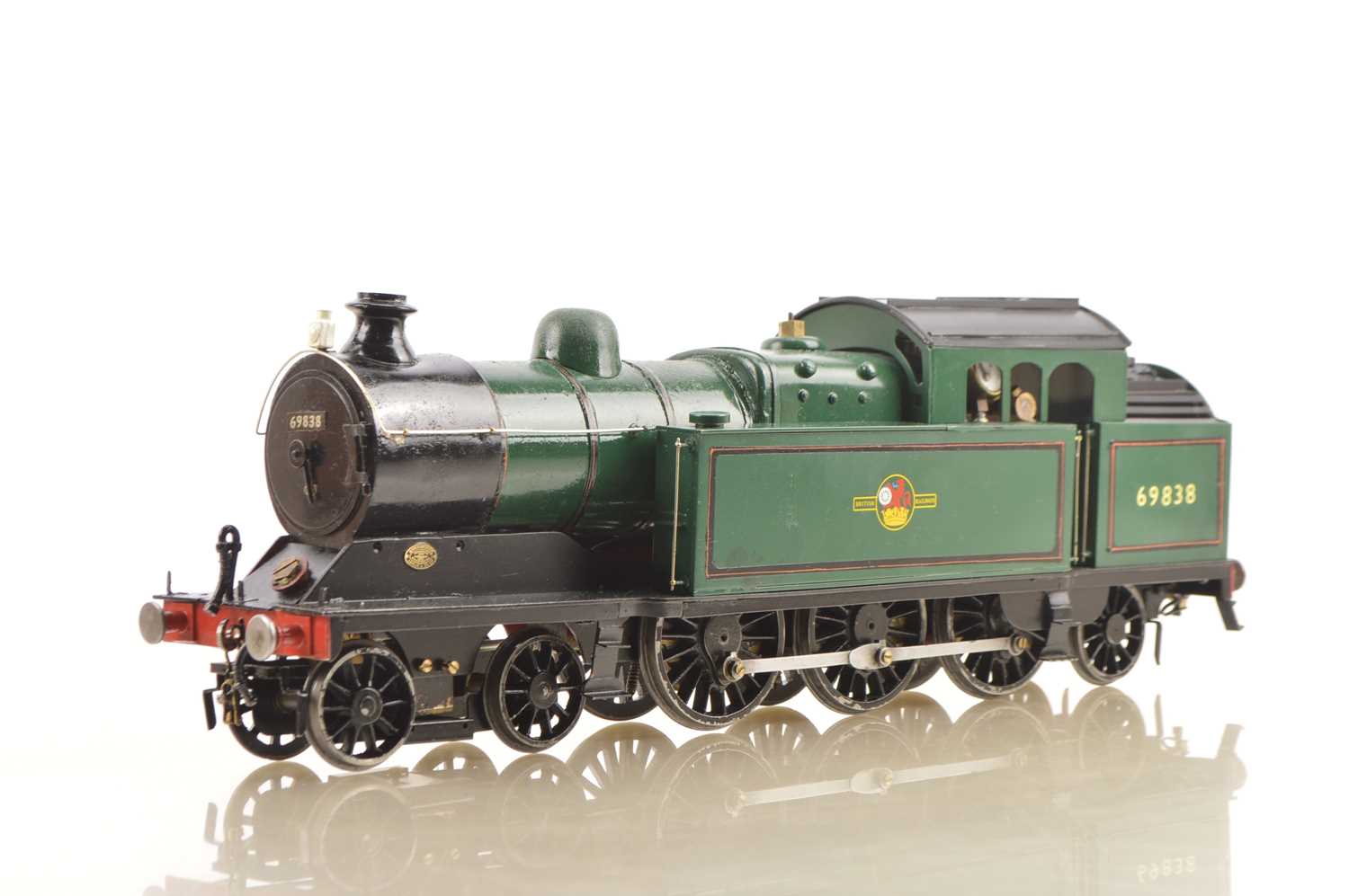 Scratch built Gauge 1 4-6-2 BR lined green class A5 Tank Loco, meths ...