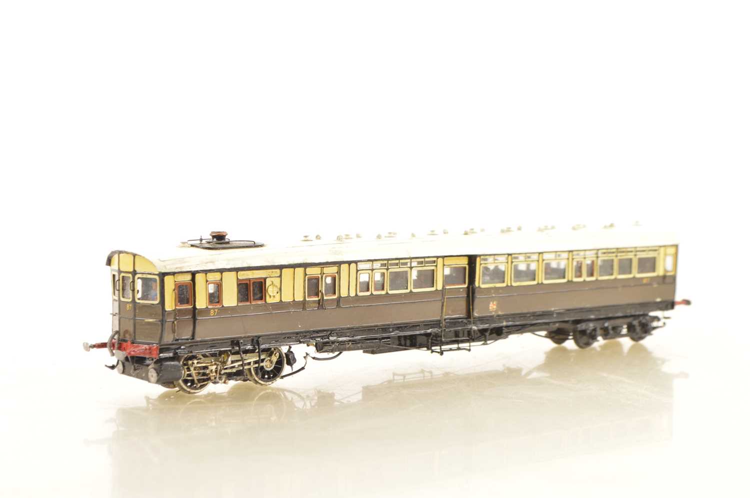 Mallard Models 00 Gauge GWR gloss brown and cream kitbuilt 70' Steam ...