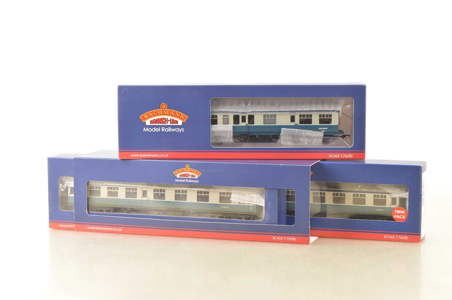 Bachmann 00 Gauge BR blue/gret Inspection Coach and Works Test Train ...
