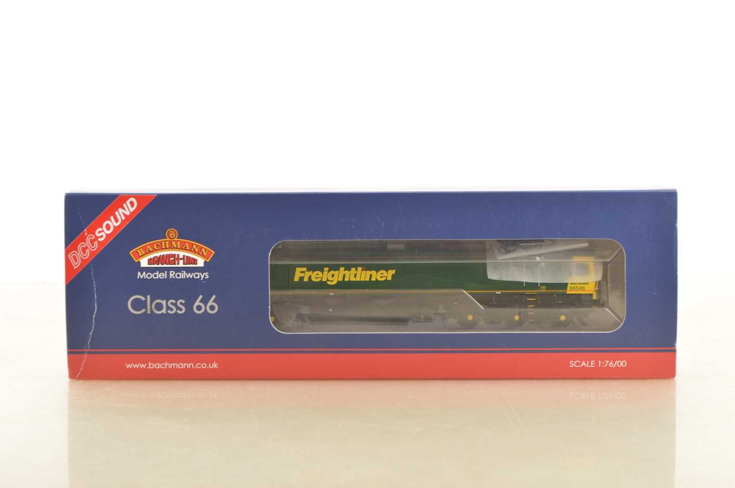 Bachmann 00 Gauge 32-728DS Freightliner green Class 66 Diesel ...