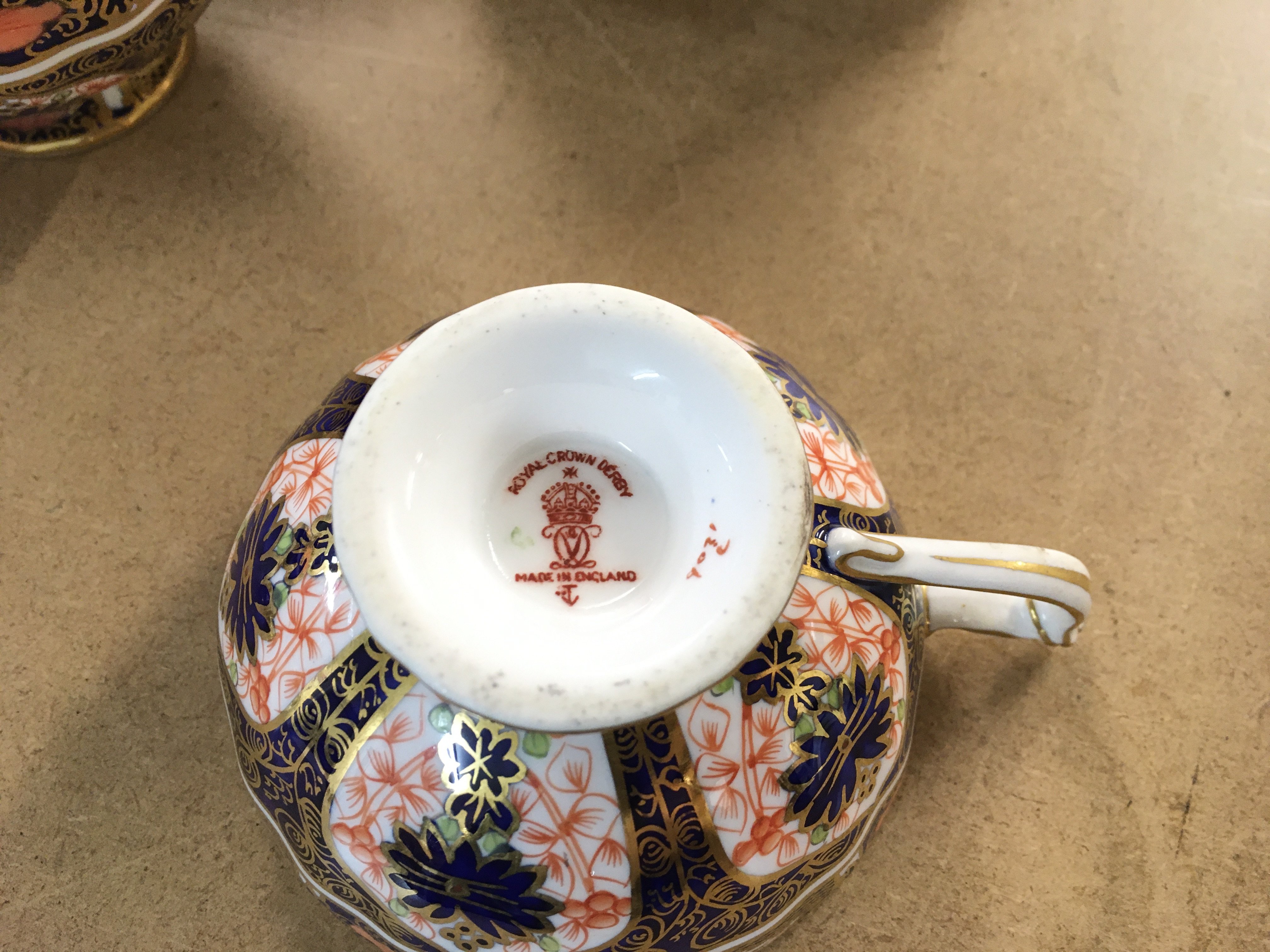 A royal crown derby tea set decorated in mirari patten, comprising of 6 ...