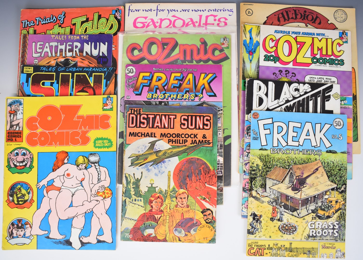 1960s/70s pop anti establishment counterculture adult comics and ...