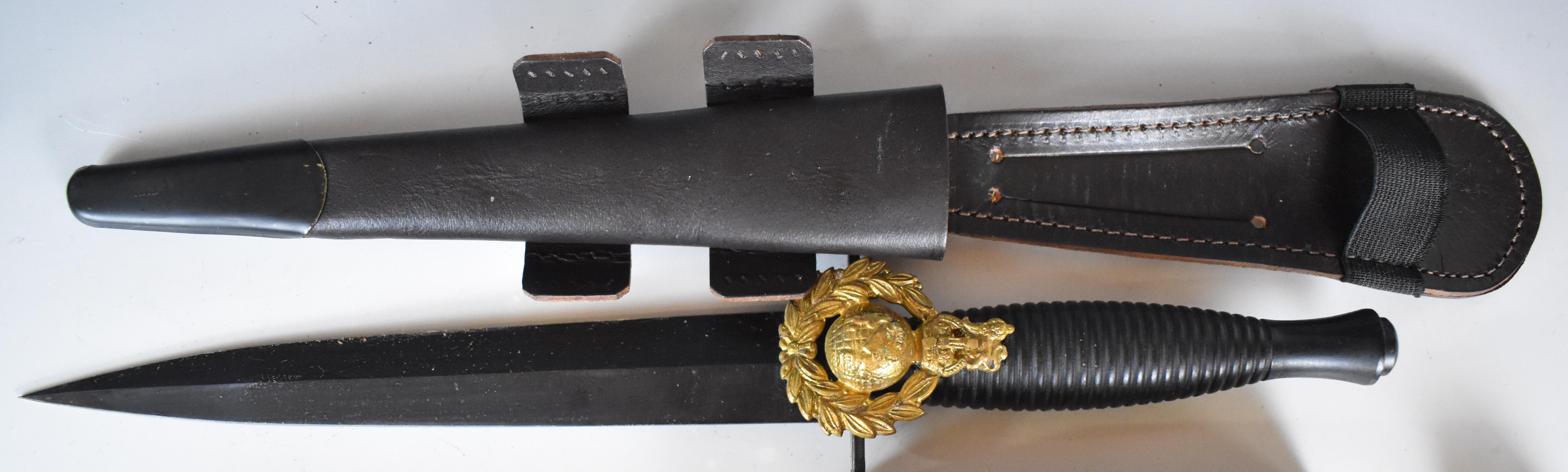 Ten replica knives / daggers including Fairbairn Sykes and Nazi ...