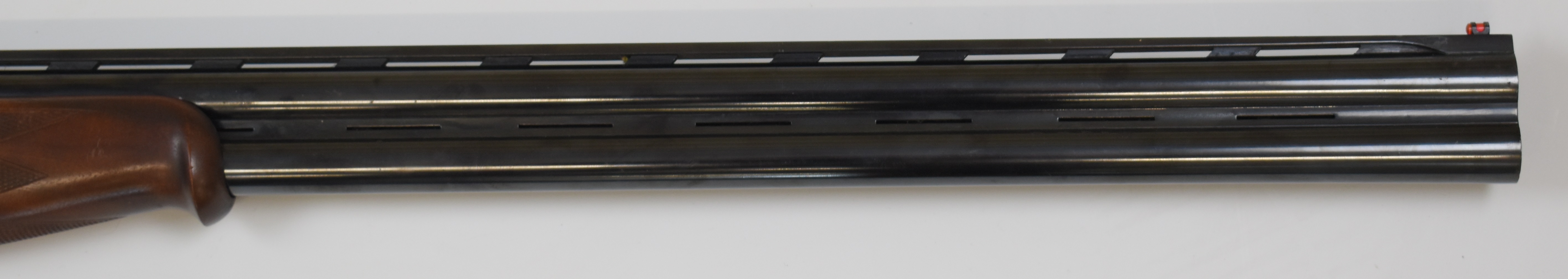 Lanber 12 bore over and under ejector shotgun with engraved lock ...