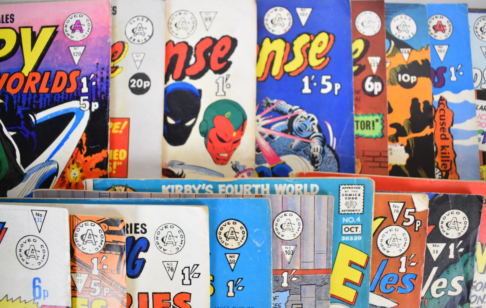 Over fifty Alan Class comics to include Astounding Stories, Creepy ...