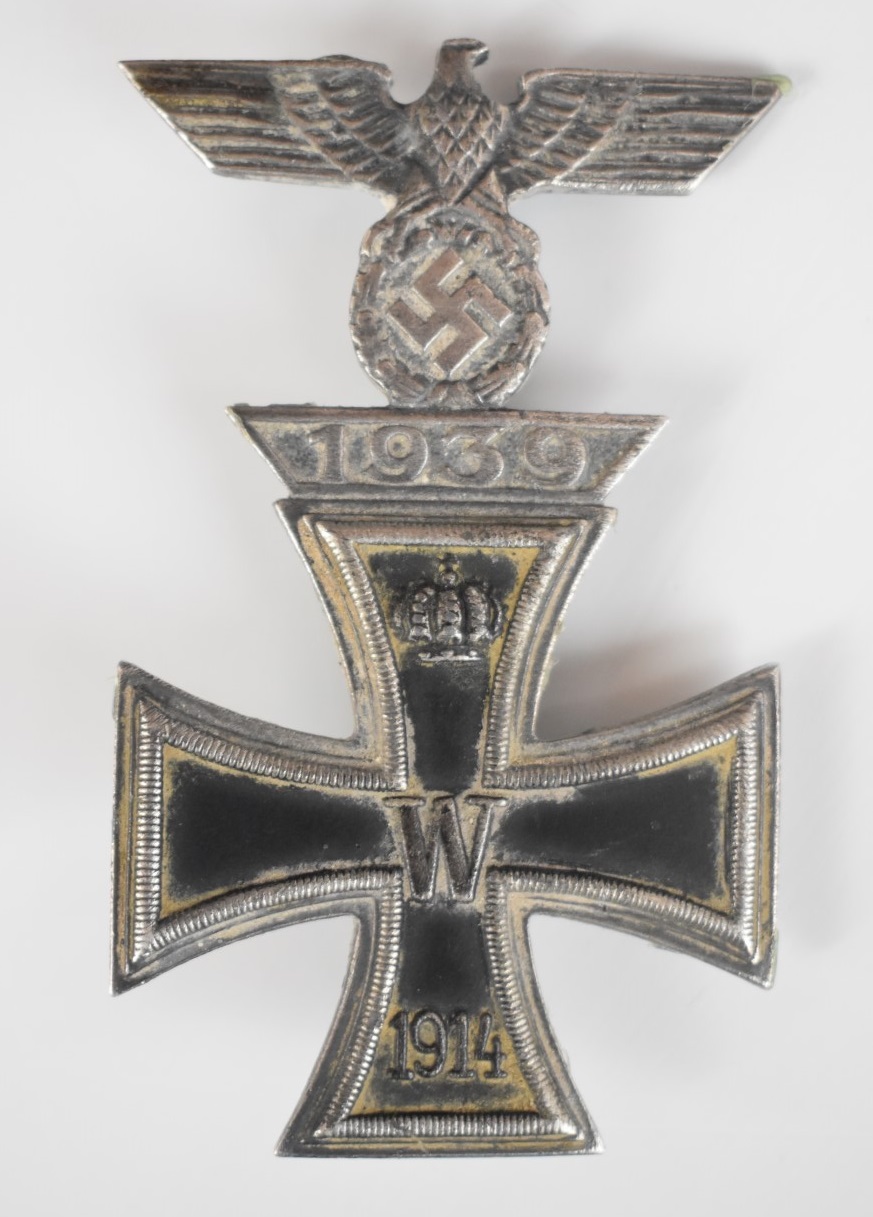 German WW1 Iron Cross with second award bar 1939