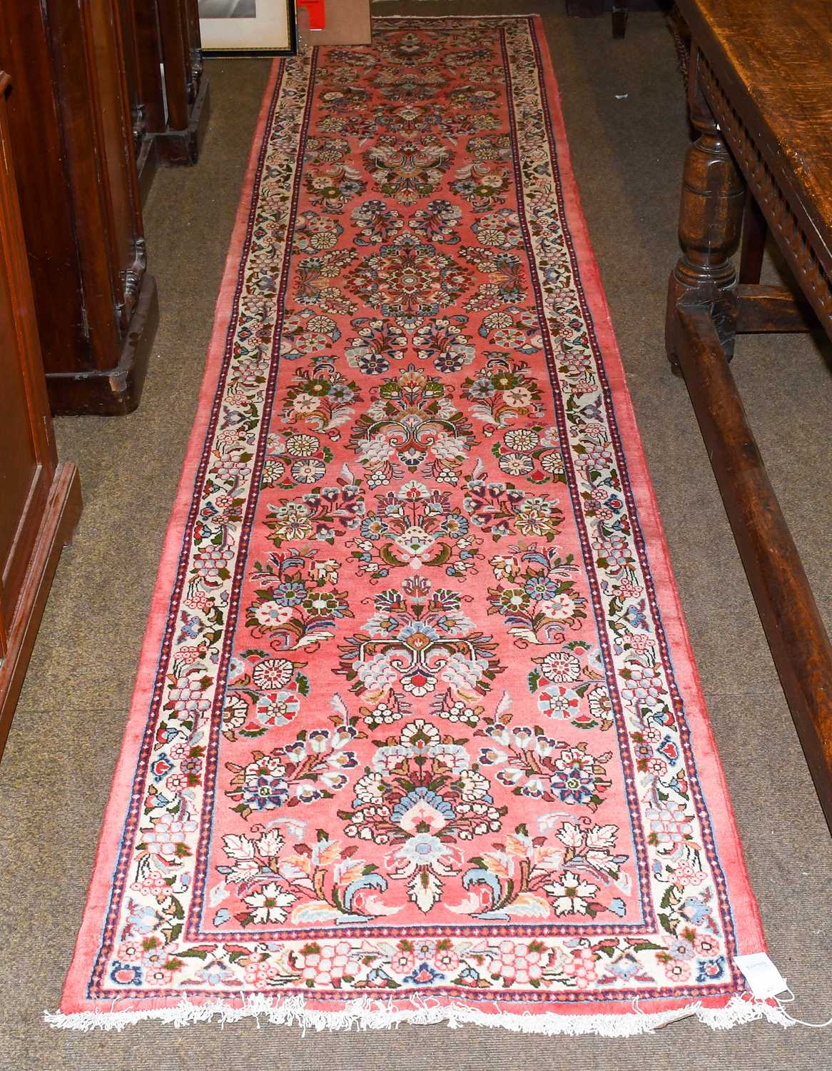 Narrow Saroukh Runner, the candy pink field of semi-naturalistic ...