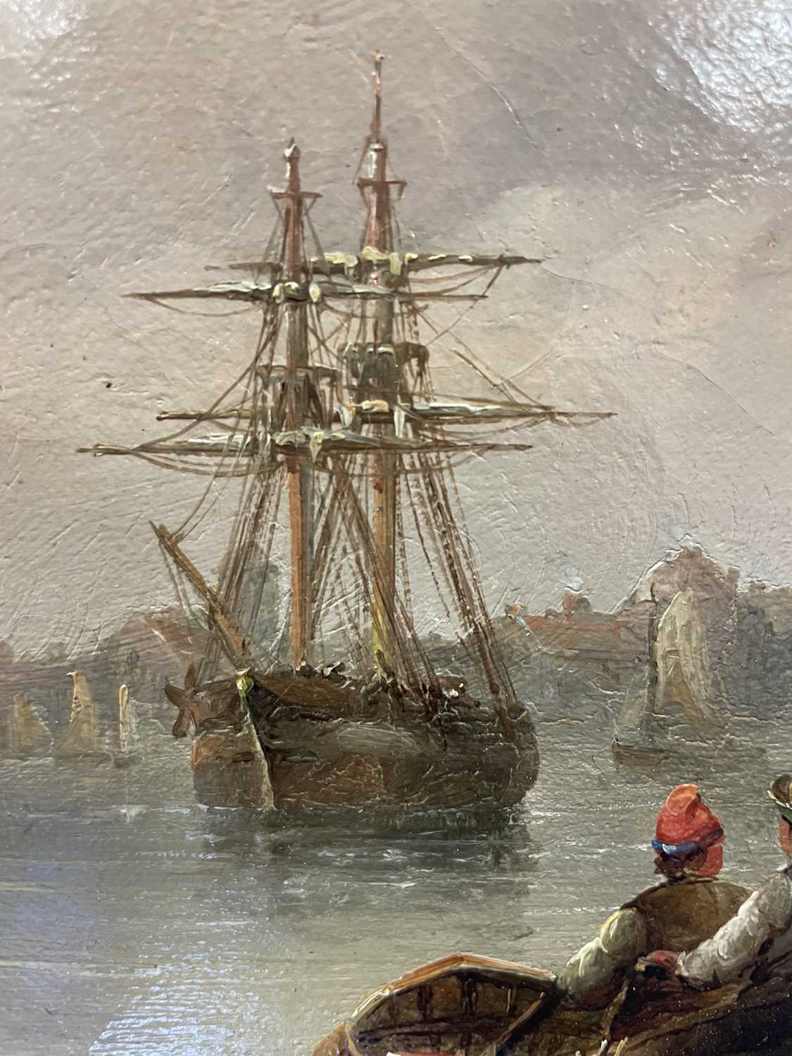 Henry Redmore (1820-1887) Shipping off a coastline Signed and dated ...