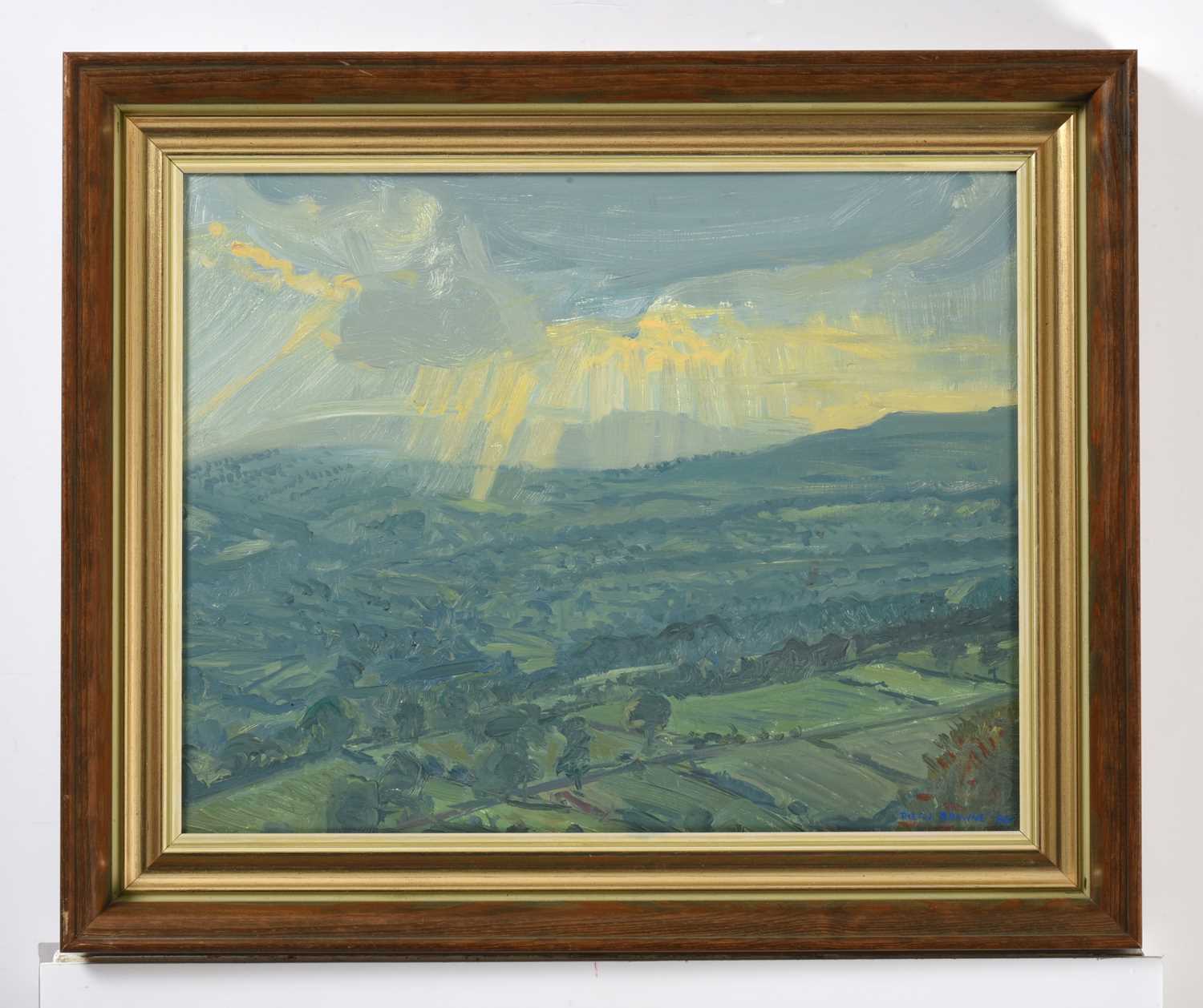 Piers Browne (b.1949) "September Evening from Scarth Nick, Wensleydale ...