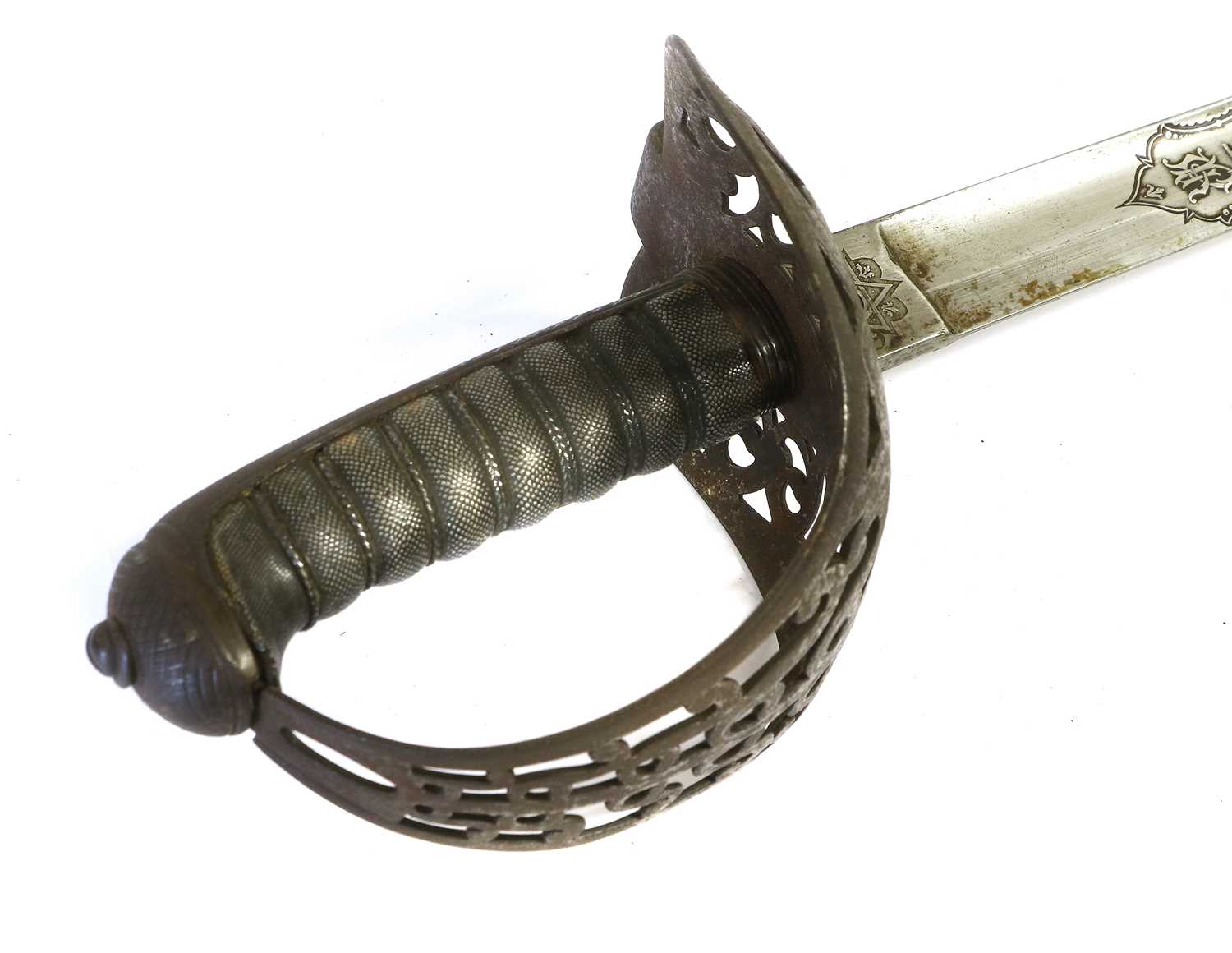 A Victorian 1887 Pattern Heavy Cavalry Officer's Sword by Henry ...
