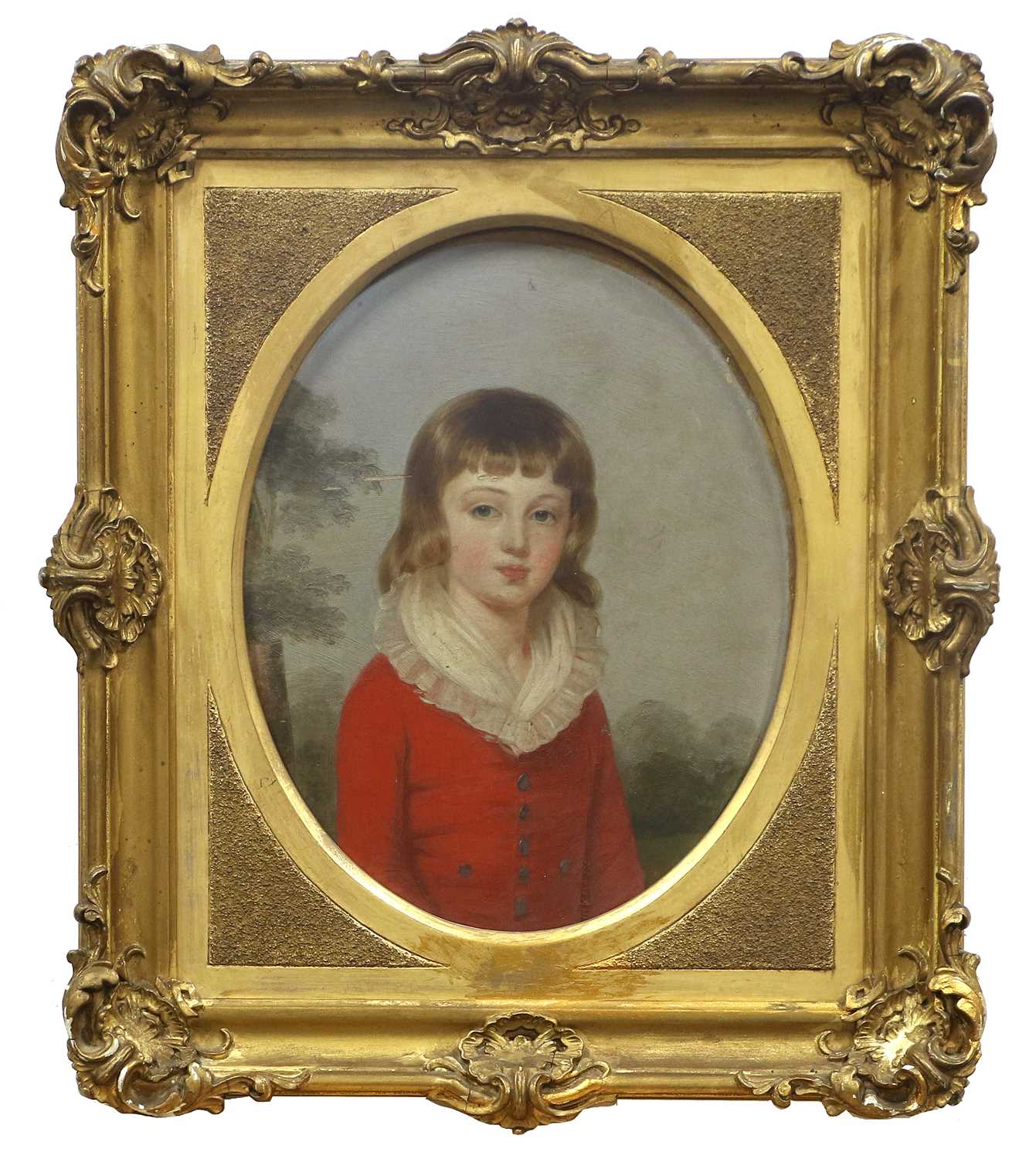 British School (19th Century) Portrait of a young boy, reputedly Gilroy ...