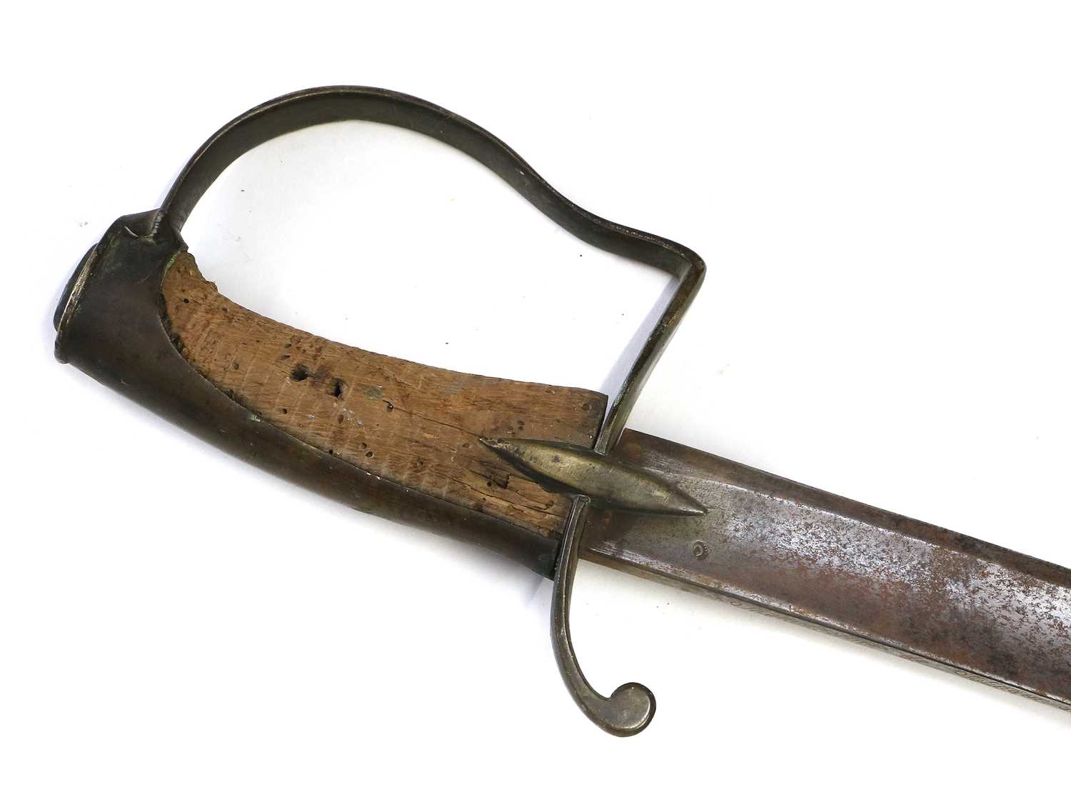 A 19th Century Prussian Cavalry Sword, the 78cm single edge curved ...