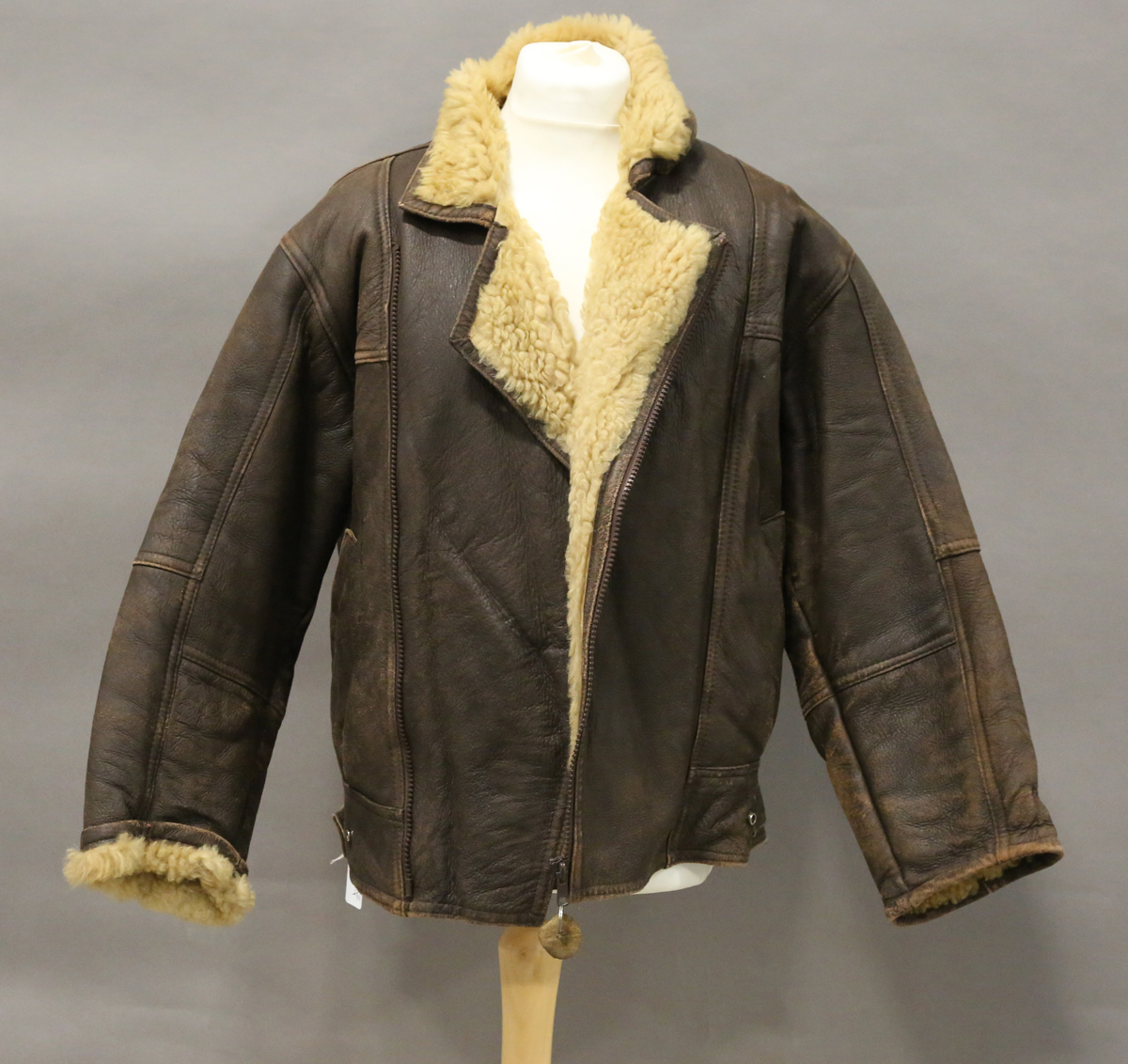 A collection of mid-20th century flying jackets, including a Second ...