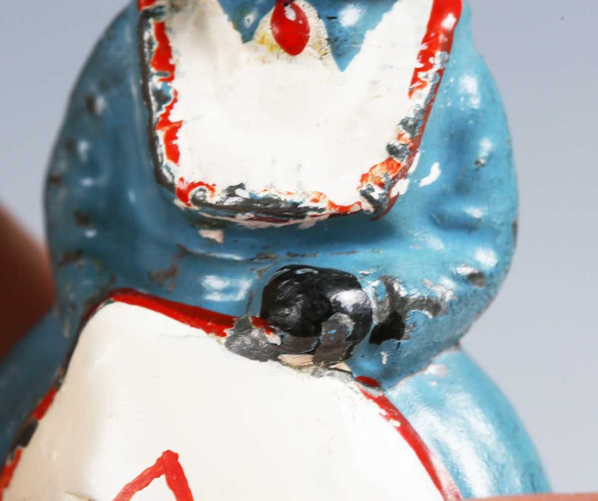 A 1950s Luntoy lead figure of the television character Prudence Kitten ...