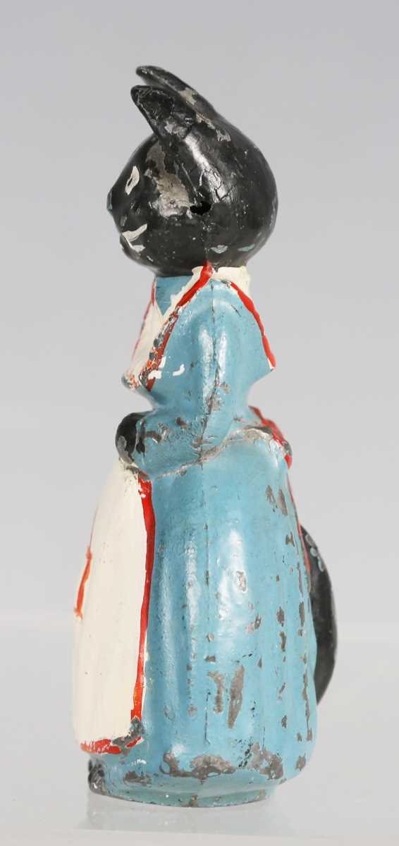 A 1950s Luntoy lead figure of the television character Prudence Kitten ...