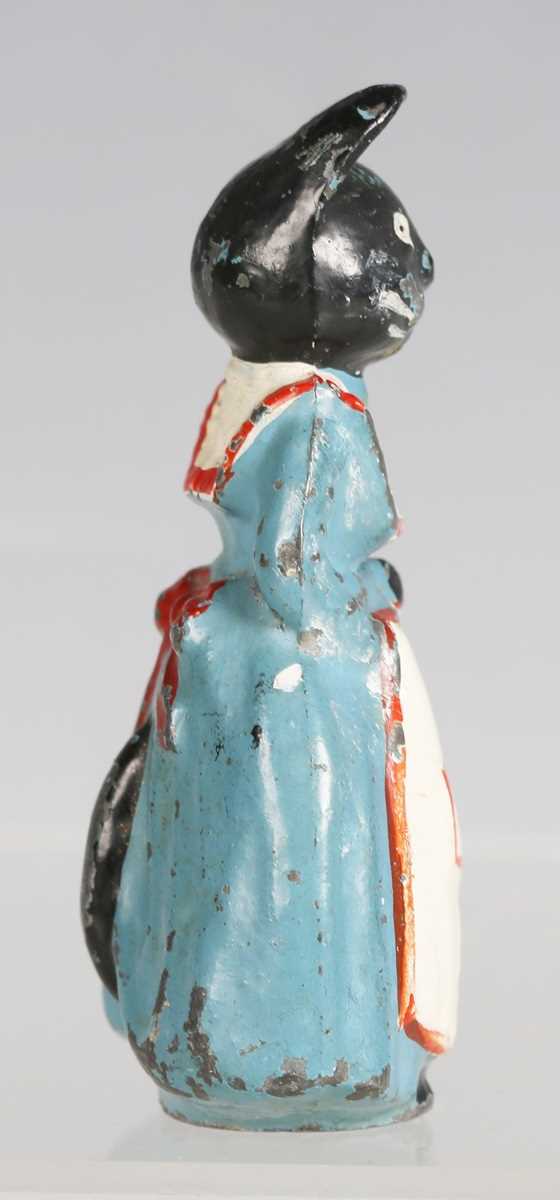 A 1950s Luntoy lead figure of the television character Prudence Kitten ...