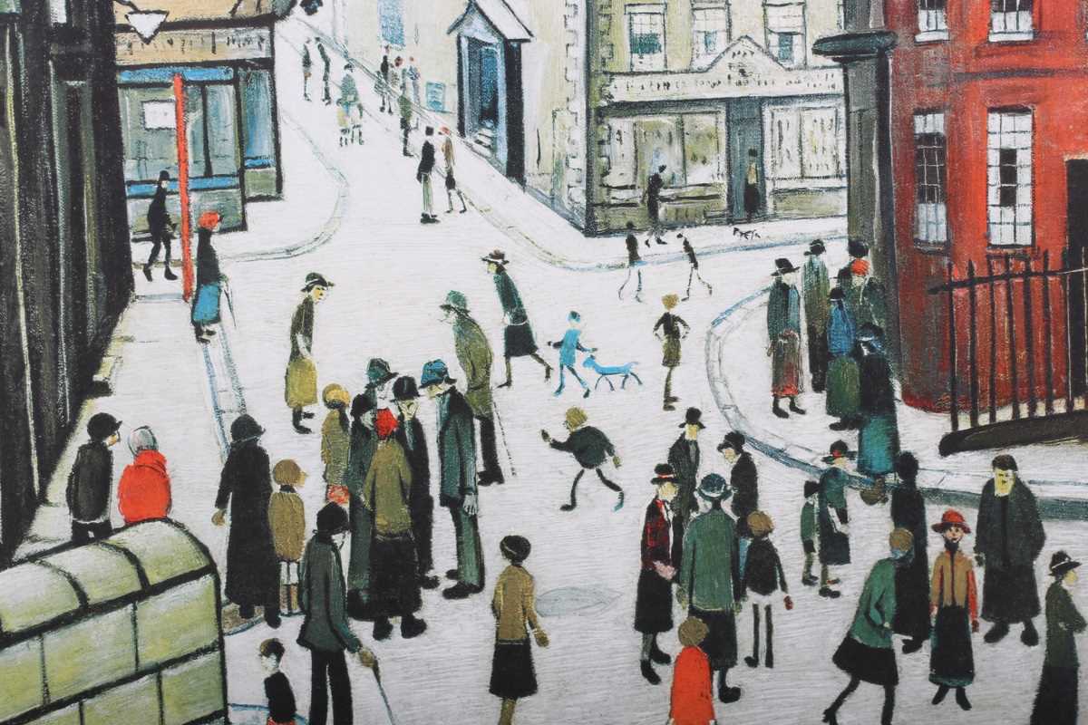 Laurence Stephen Lowry [L.S. Lowry] – ‘Berwick-upon-Tweed’, offset ...