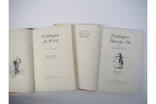 Michael Bond, 2 Paddington Bear titles, both published London, Collins ...