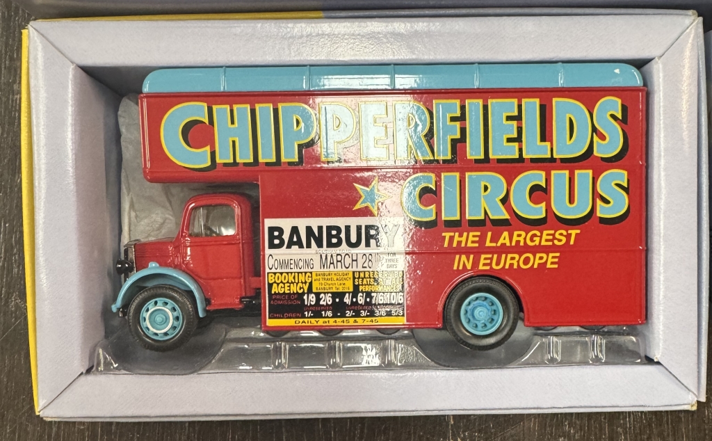11 Corgi Classics Chipperfields Circus models
