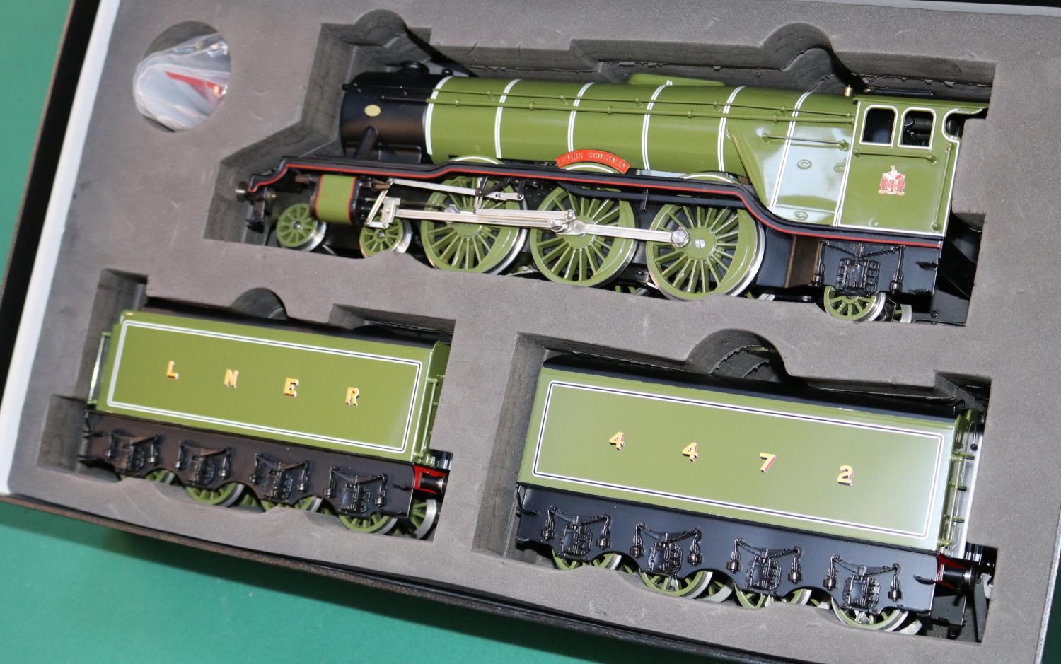 Modern Bassett-Lowke 3-rail electric LNER Class A3 Pacific Locomotive ...