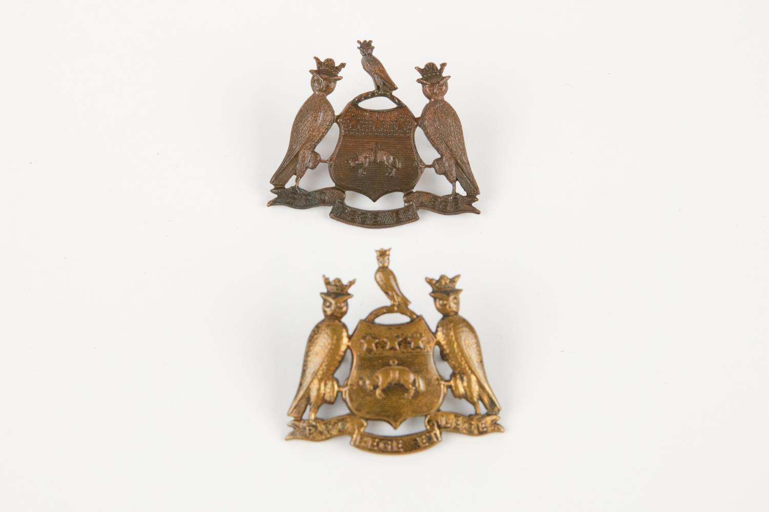 A "Kitchener's Army" cap badge of the Leeds Pals (15th & 17th Bns. West ...