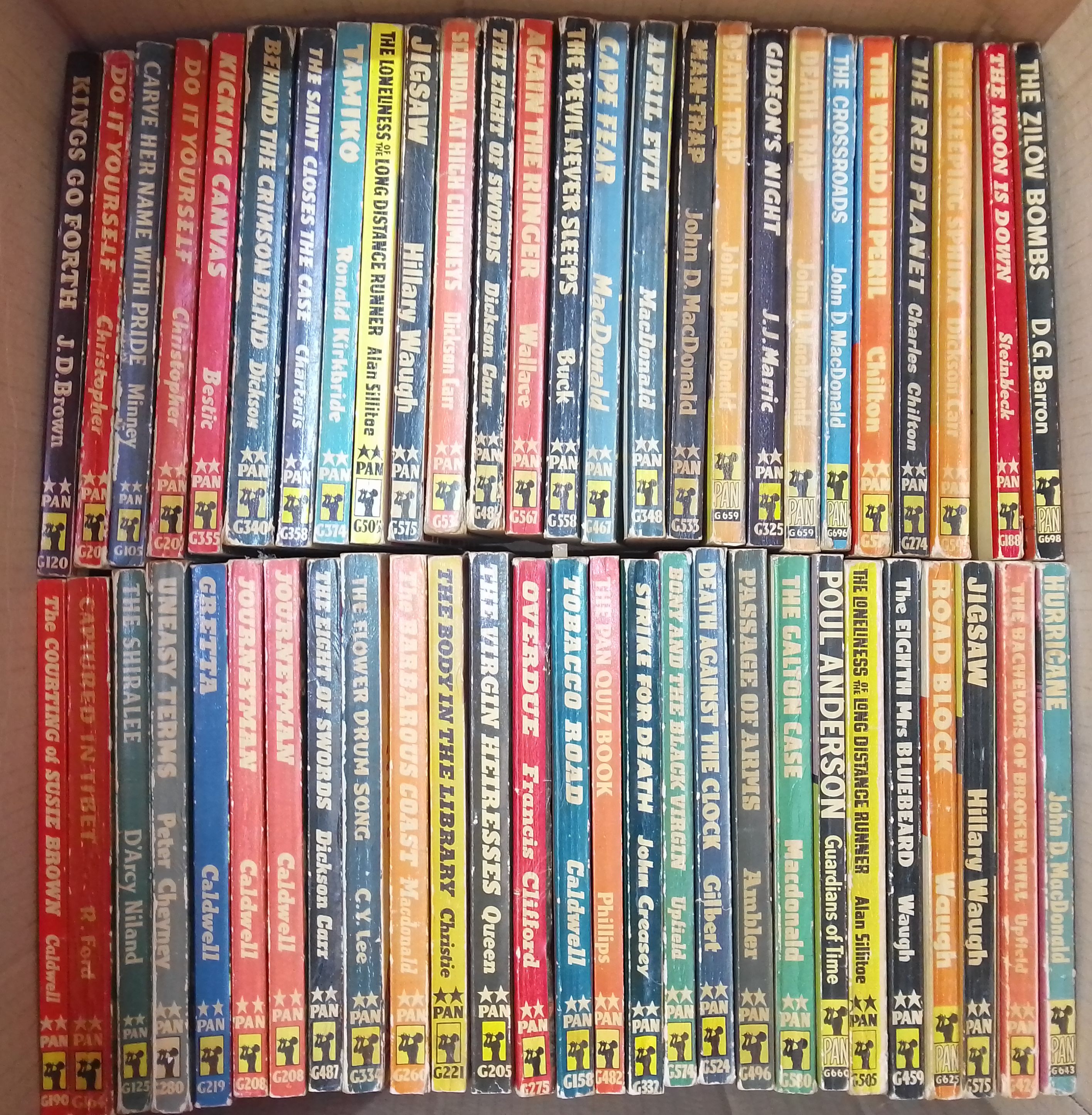 Pan Books, a collection of mainly assorted G series paperbacks, 1958 to ...