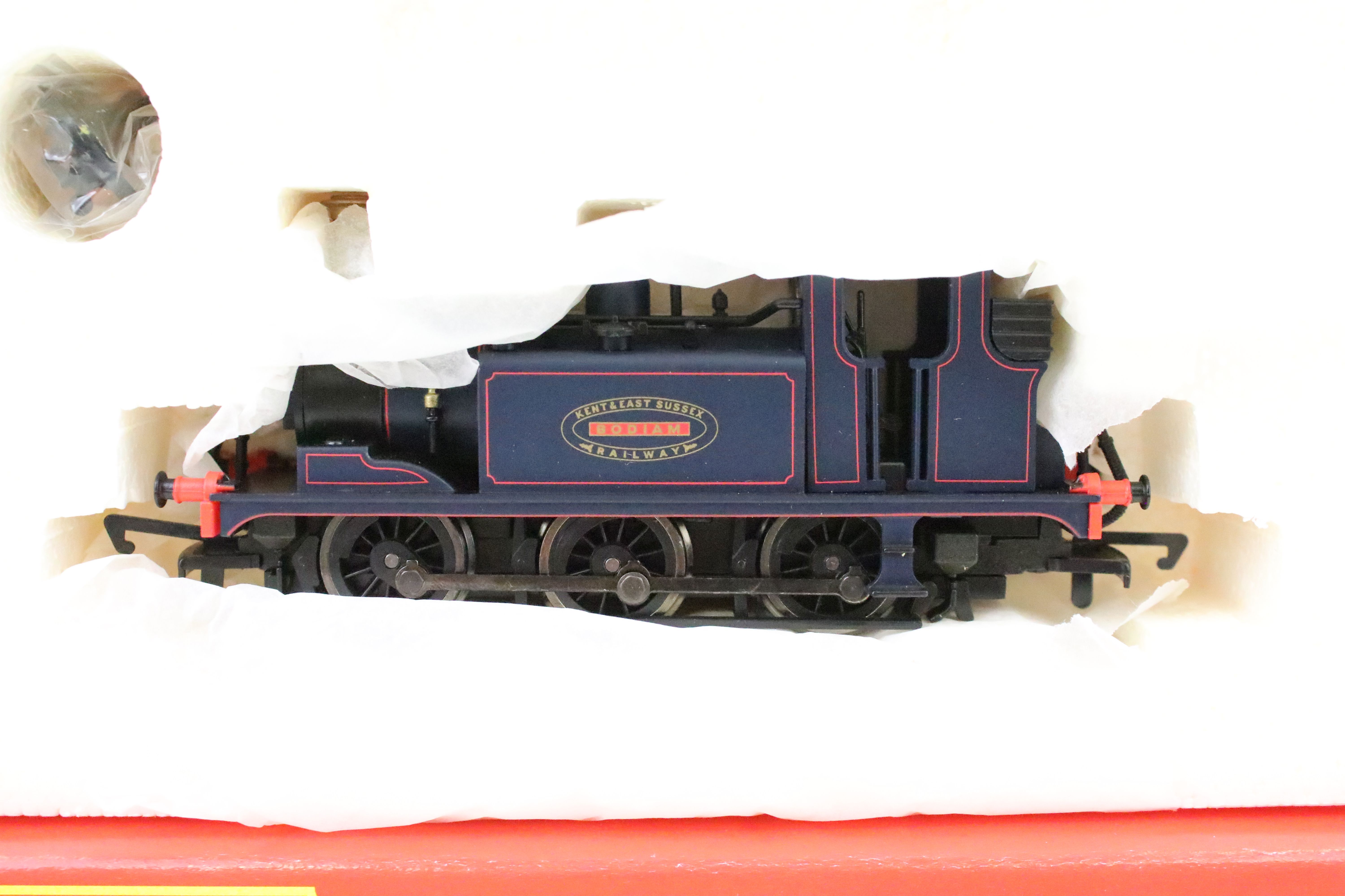 Seven boxed OO gauge locomotives to include 4 x Hornby (R2216 K&ESR 0-6 ...
