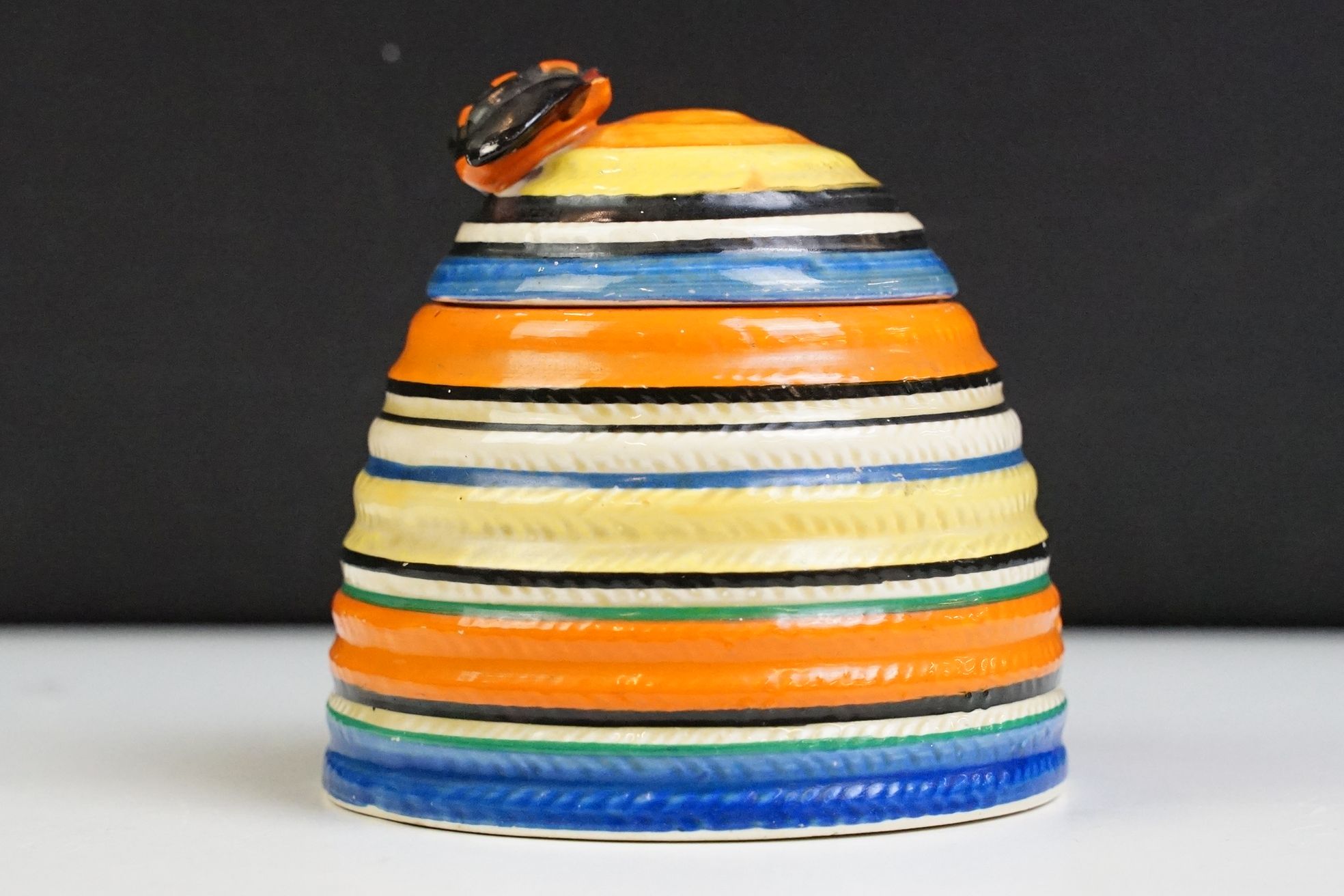 Clarice Cliff for Newport Pottery Bizarre Liberty Banded Beehive Honey ...
