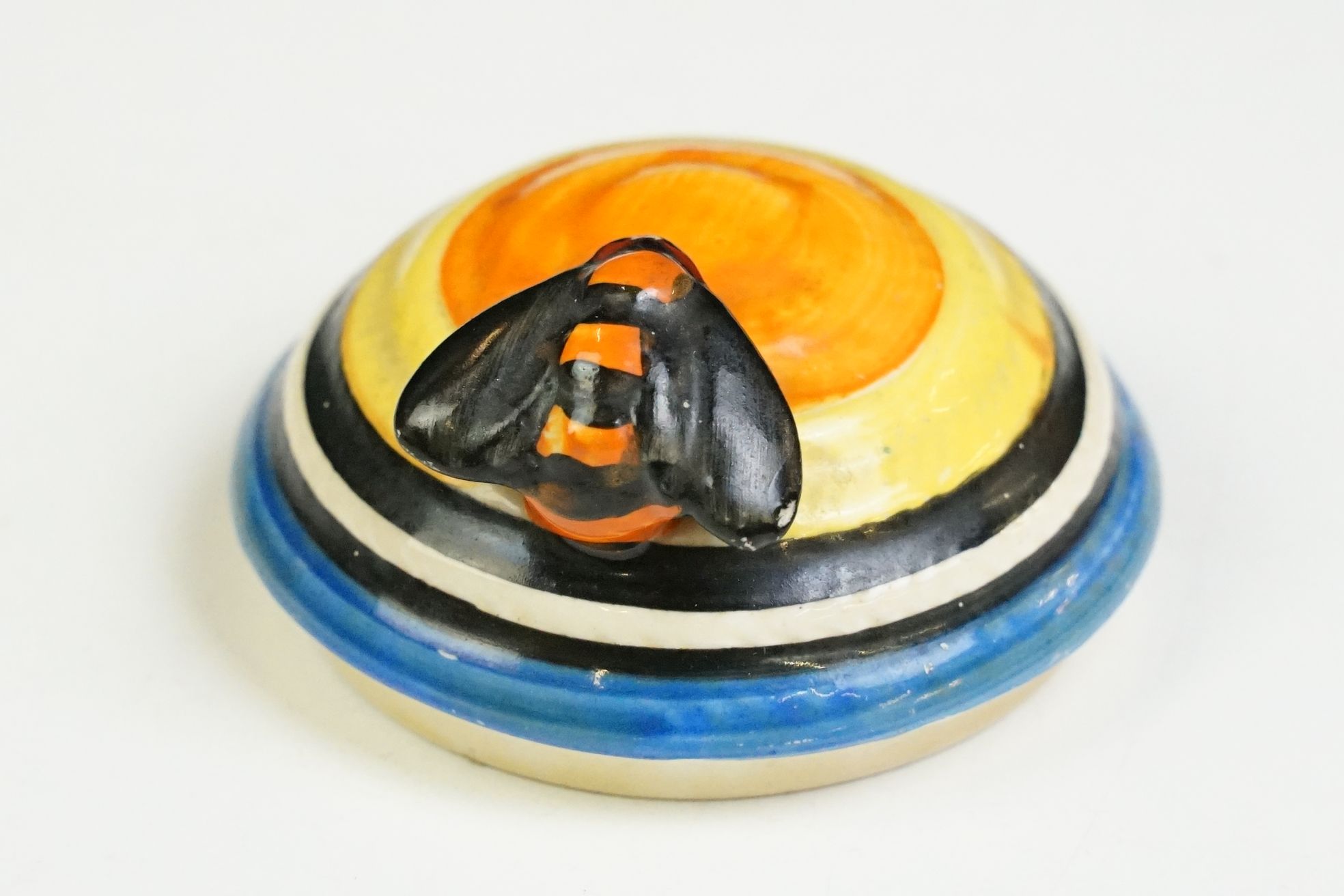 Clarice Cliff for Newport Pottery Bizarre Liberty Banded Beehive Honey ...