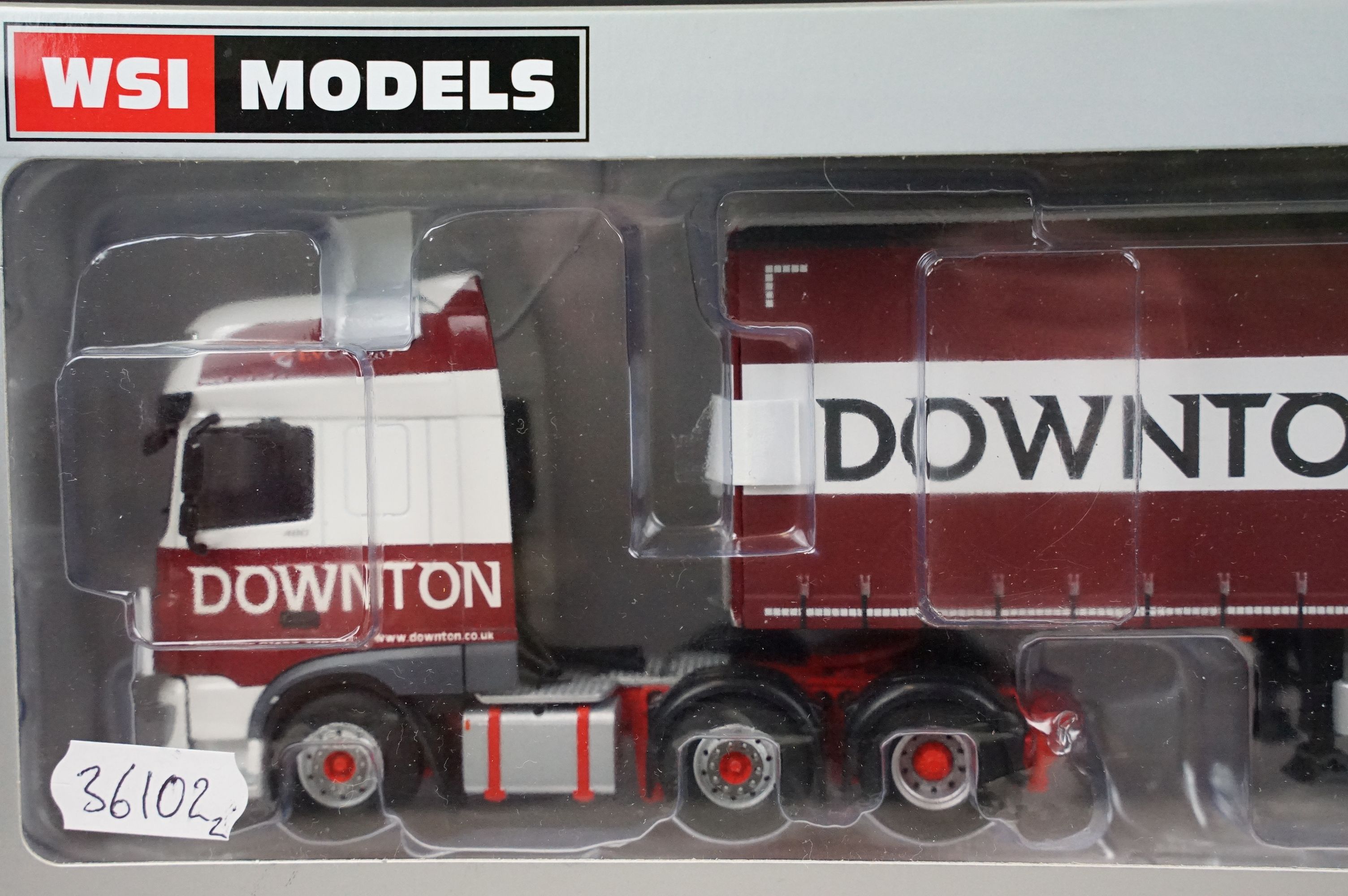 Two boxed 1/50 scale WSI Models heavy haulage diecast models to include ...