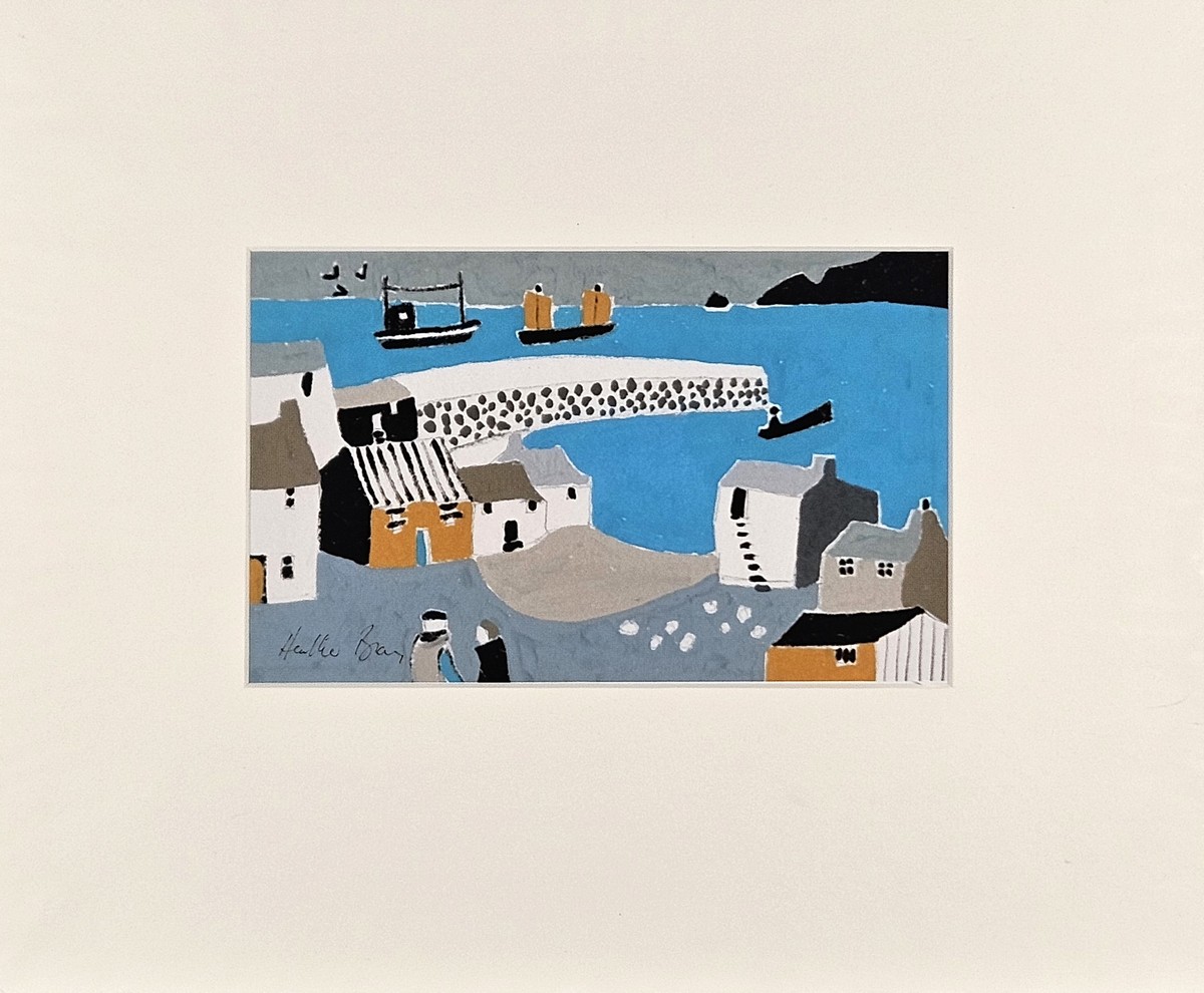 Heather BRAY (British b. 1941) Bright and Breezy, Colour print, 5" x 8 ...