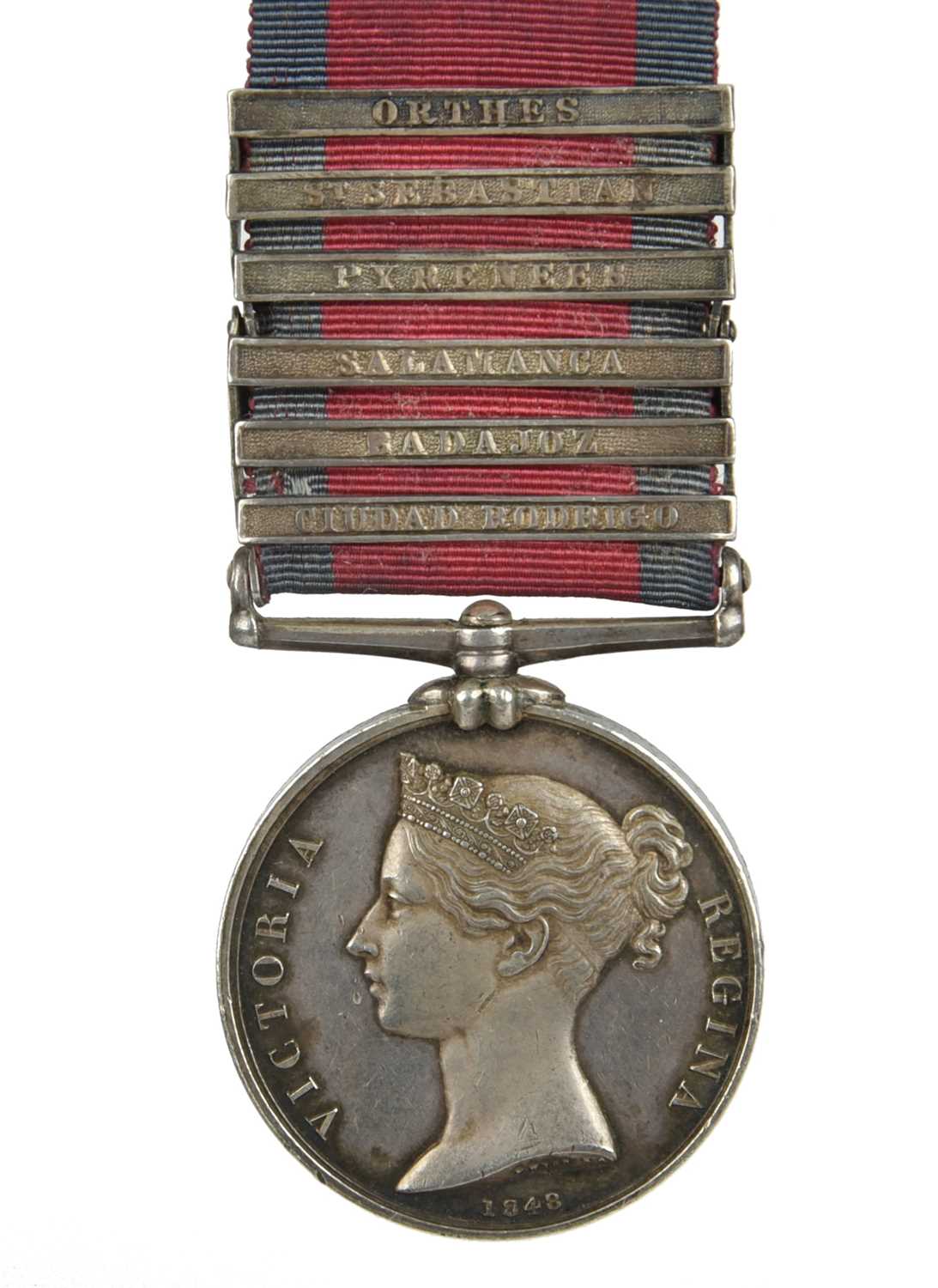 A Military General Service Medal 1793-1814 to Gunner Donald McRaw ...