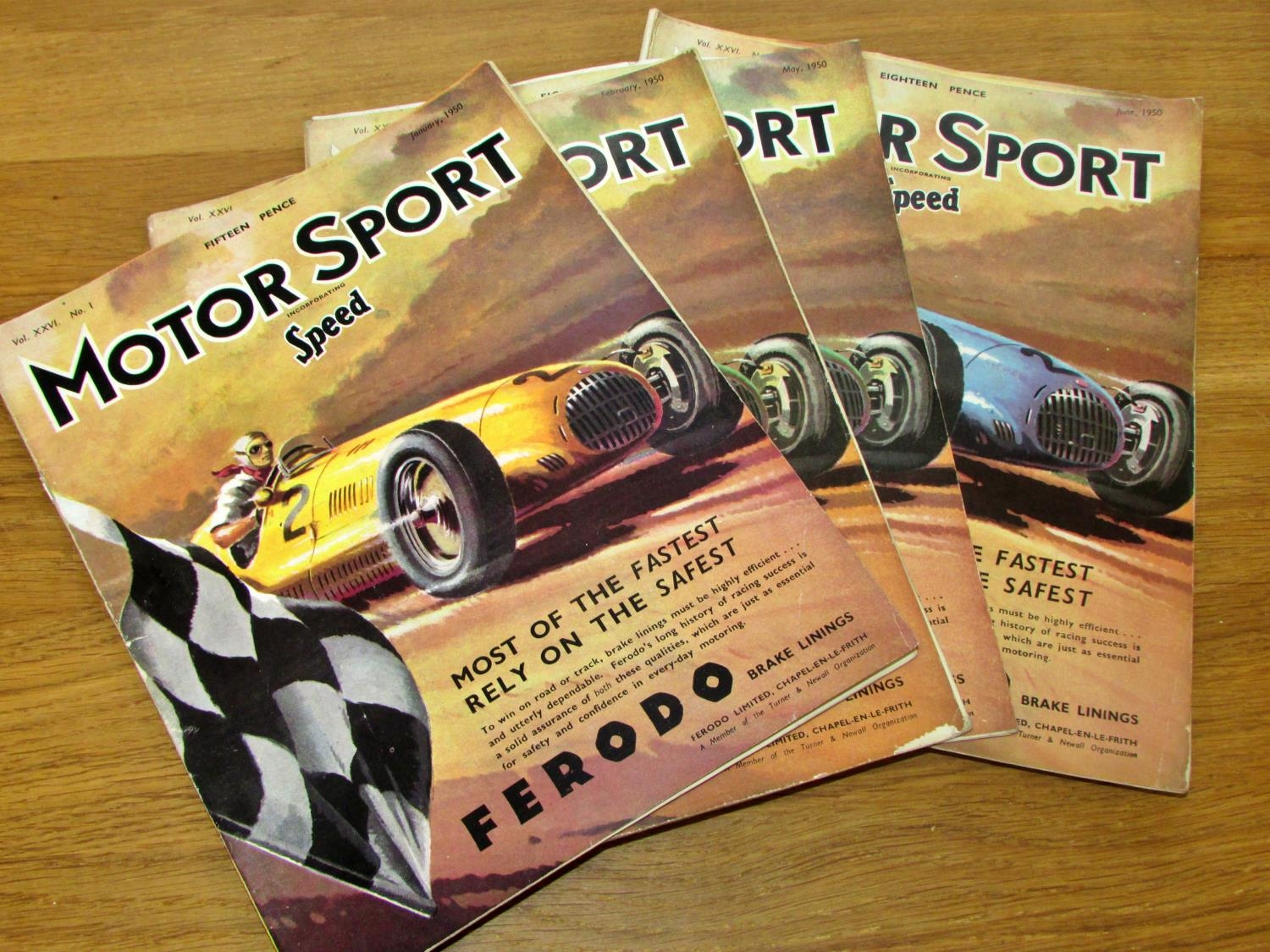 Collection of Motor Sport magazines (1920s - 50s)