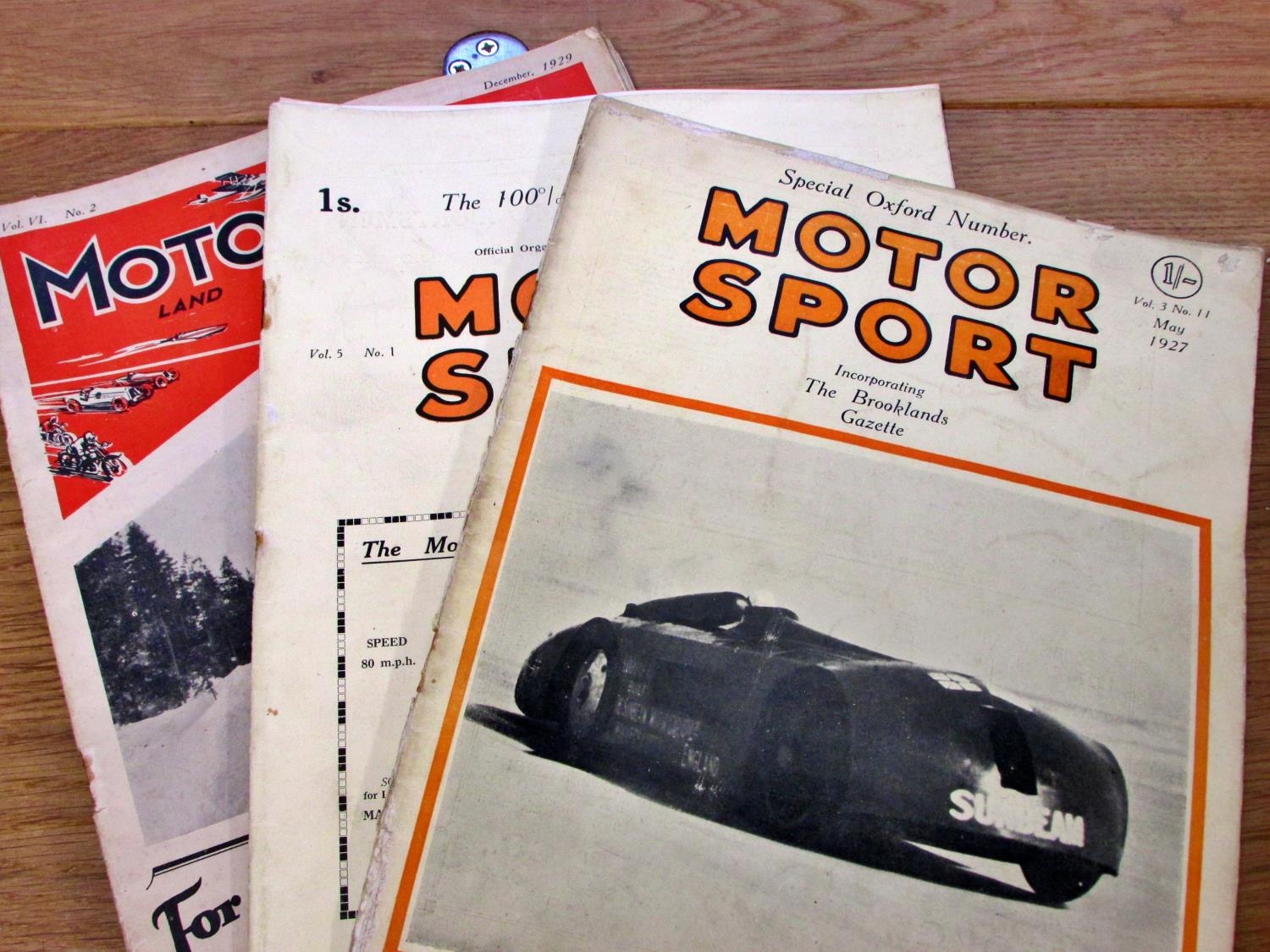 Collection of Motor Sport magazines (1920s - 50s)